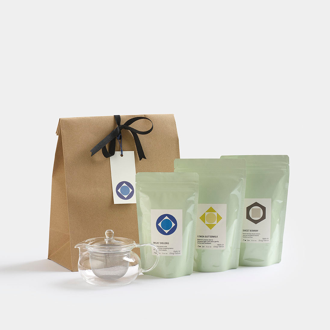 The Creamy Tea Gift Set + tea pot – Sing Tehus